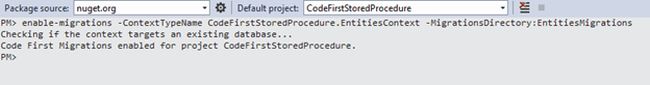 Code First Stored Procedure Entity Framework 60 6191